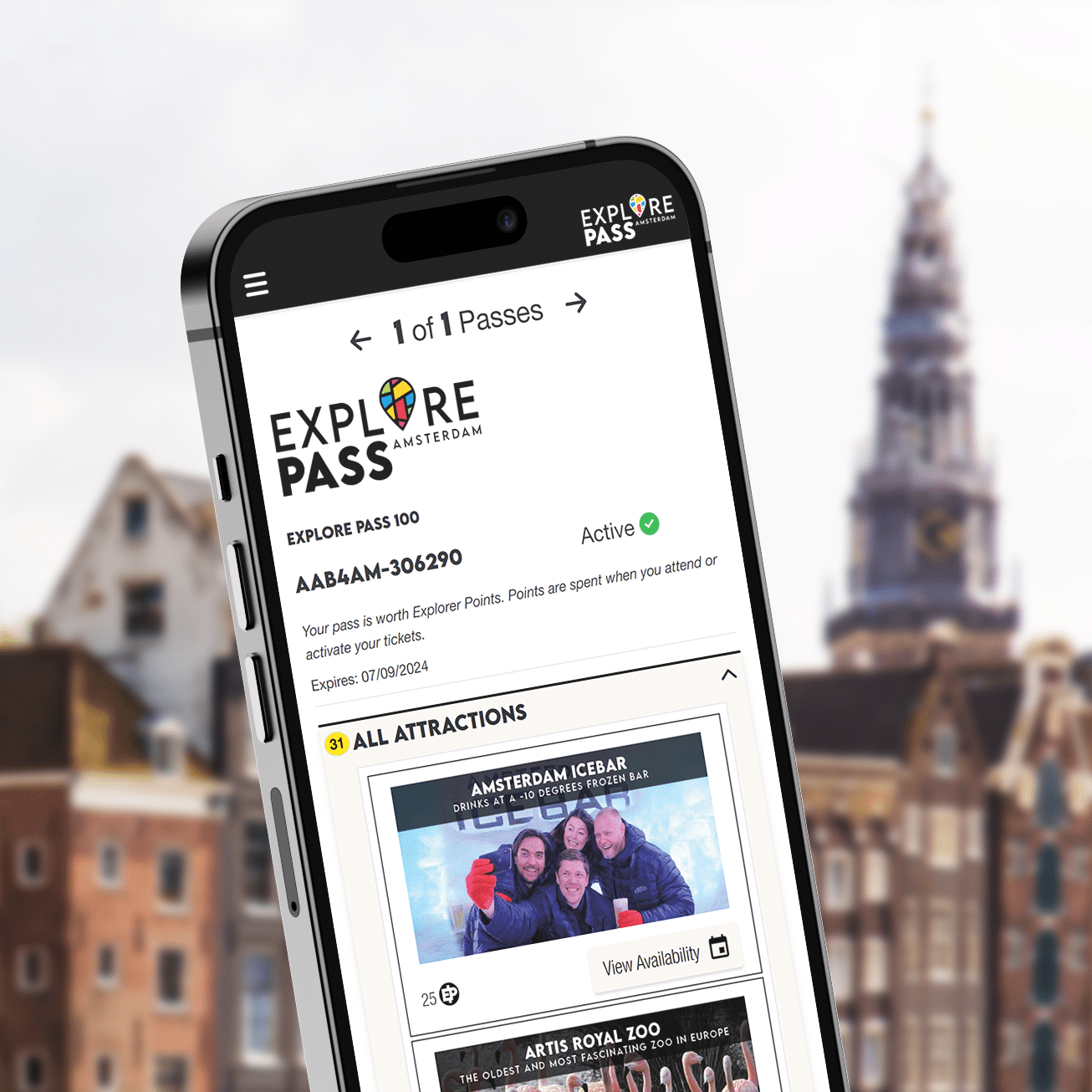 Terms and Conditions - Explore Pass